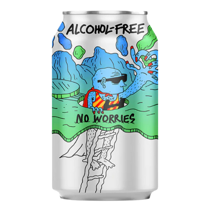 Lervig No Worries IPA 0.5% - Alcohol Free Hoppy IPA