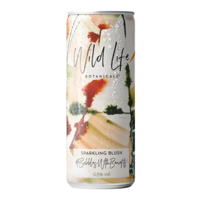 Wild Life Sparkling Blush 0.5% - Alcohol Free 250ml Can