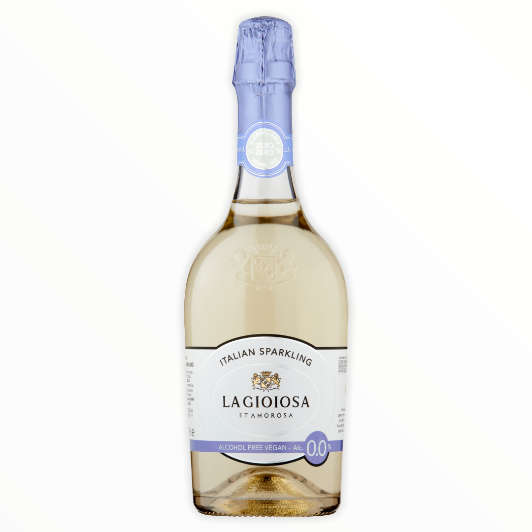 La Gioiosa Alcohol Free 0% Sparkling Italian wine 75cl - The Alcohol ...