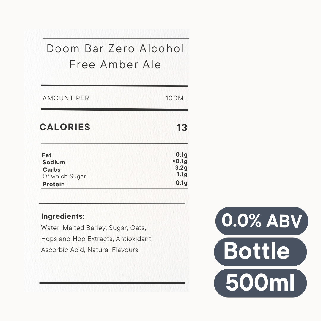 Sharp's Doom Bar 0% Alcohol - The Alcohol Free Co