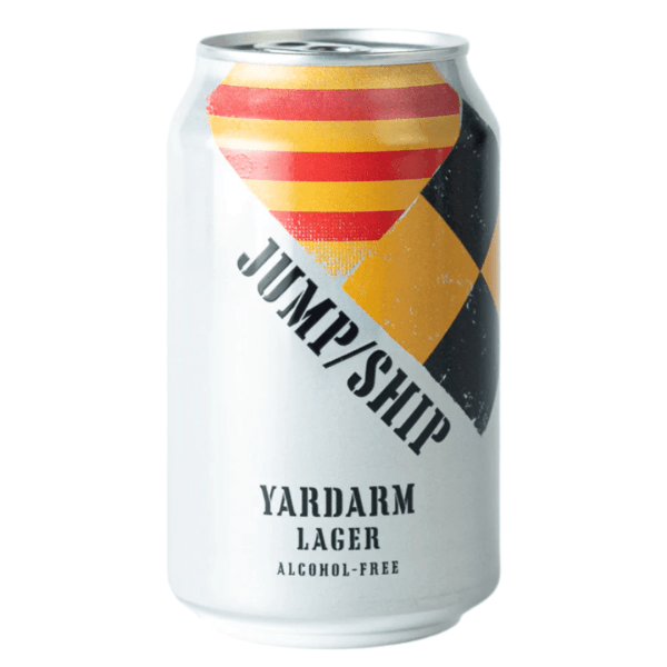Jump Ship Brewing - YARDARM LAGER, 0.5% 330ml - The Alcohol Free Co