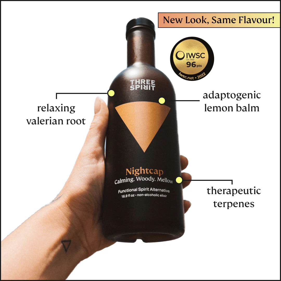 Three Spirit Nightcap – Non-Alcoholic Relaxation Elixir