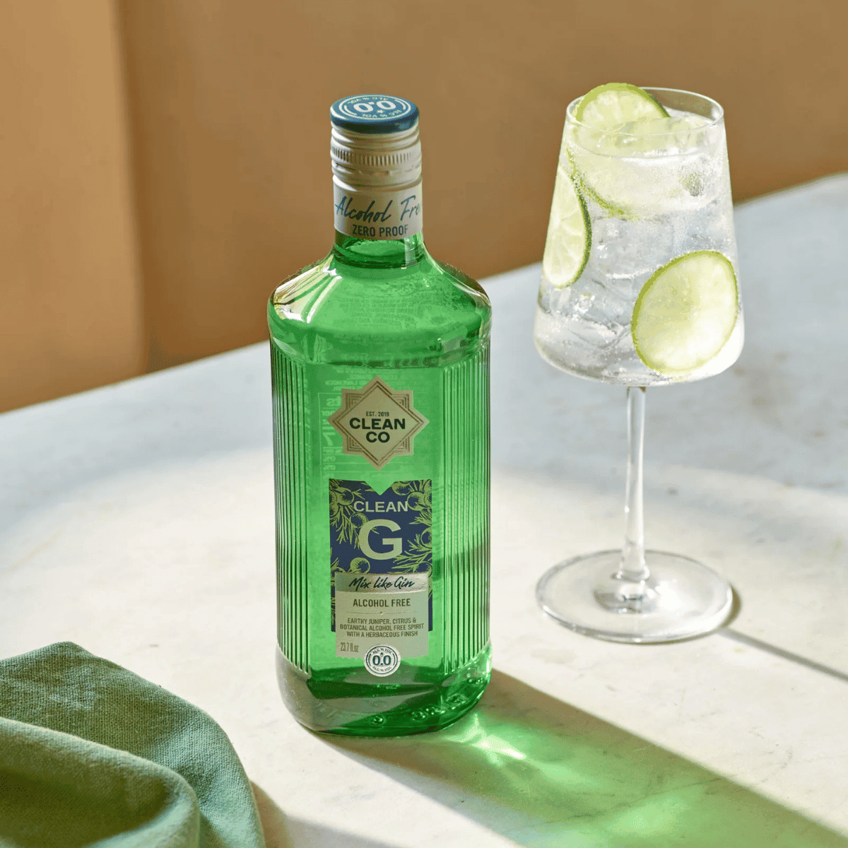 CleanCo Clean G – Premium Non-Alcoholic Gin Alternative (70cl)
