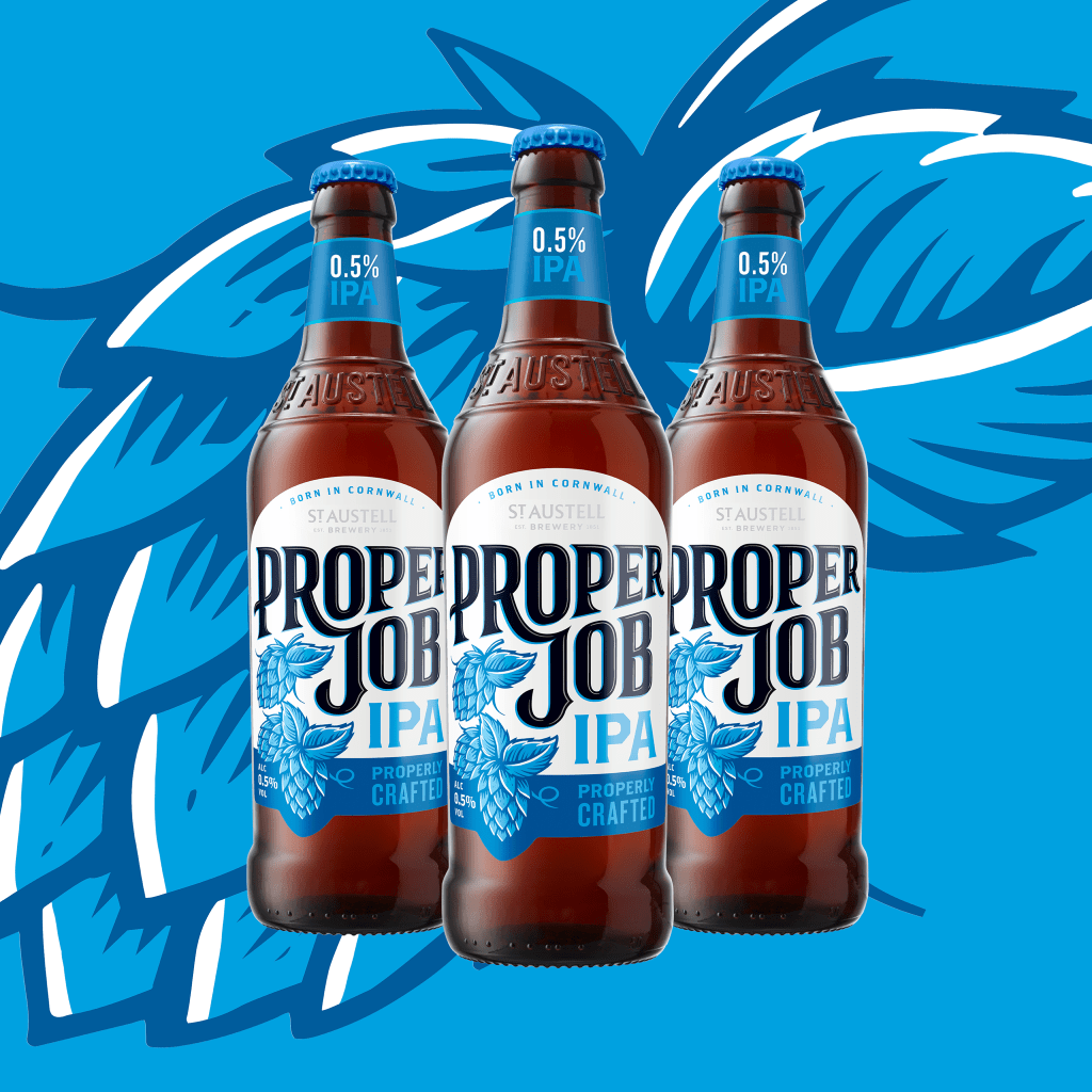 Proper Job 0.5% IPA – Alcohol Free Beer St Austell Brewery 500ml